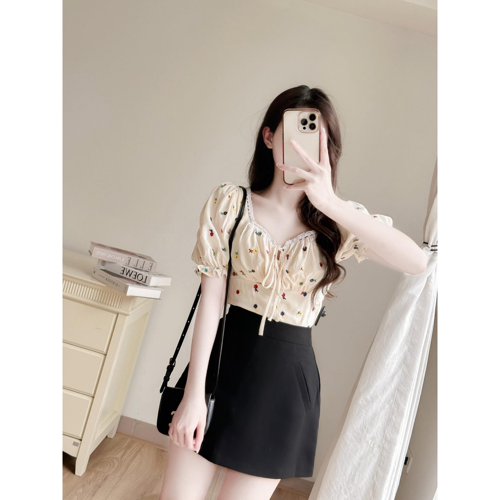 MYAN DESIGN Chân Váy Chữ A 2 Túi Chéo Cạp Cao Co Giãn Vvn032306 ...