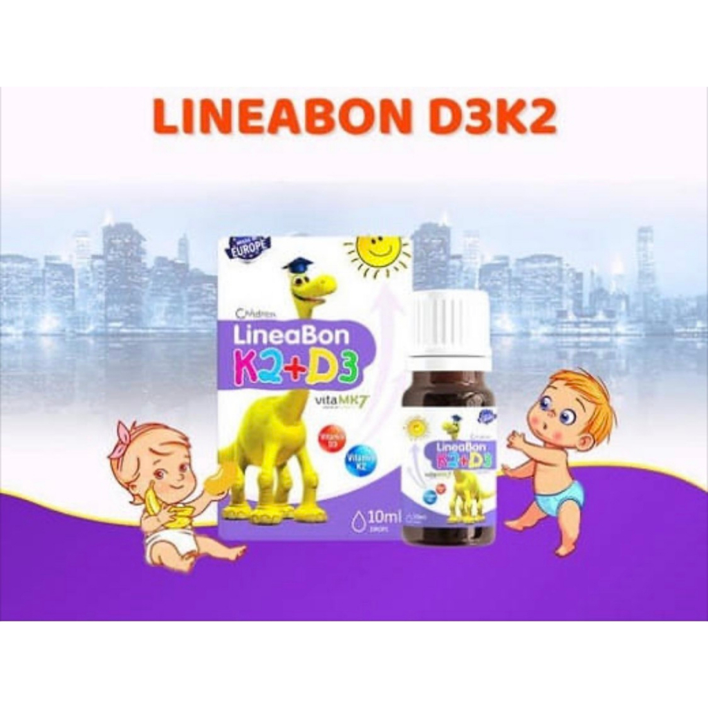 LineaBon K2+D3 -Tăng cường hấp thu Canxi - Trẻ cao lớn hơn khoẻ mạnh hơn [ Lọ 10ml ] | Shopee ...