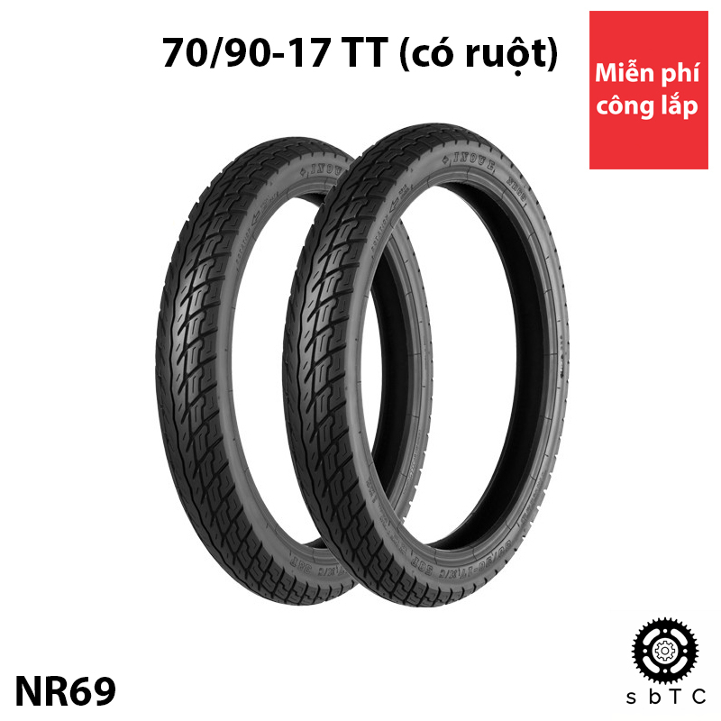 Lốp vỏ xe máy INOUE IRC NR69 70/90-17 TT chính hãng | Shopee Việt Nam