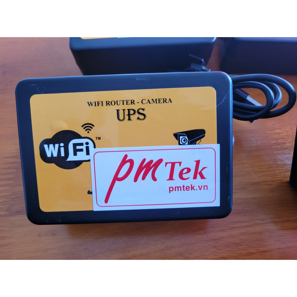 UPS Bộ lưu điện cho Camera - Wifi (chạy liên tục kể cả khi mất điện ...