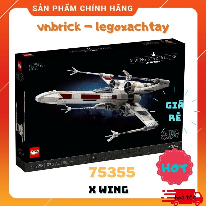 LEGO STAR WARS 75355 Máy Bay X Wing | Shopee Việt Nam