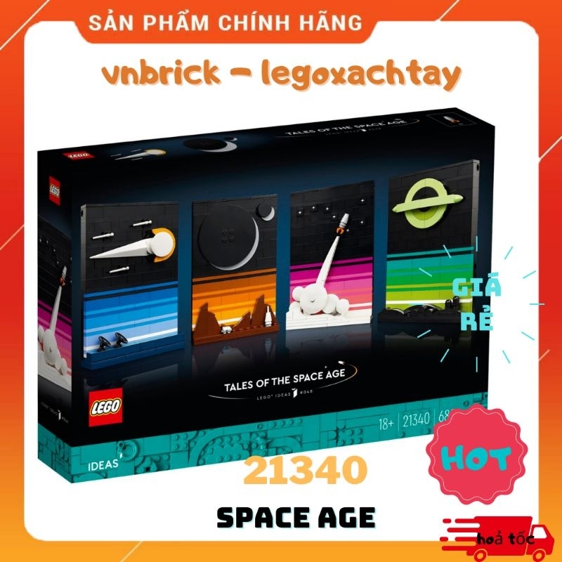 LEGO IDEAS 21340 Space Ages | Shopee Việt Nam