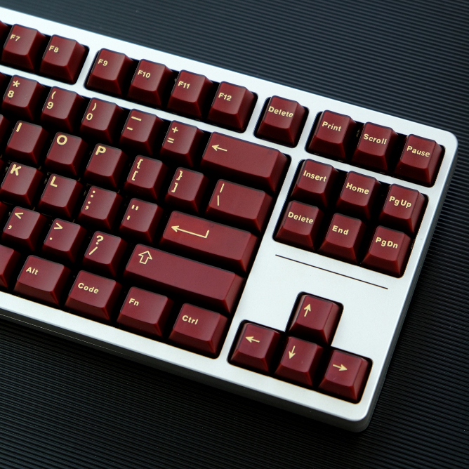 Keycap PAGY RED Aifei | Keycap Aifei Icon 121 nút ABS Double Shot ...