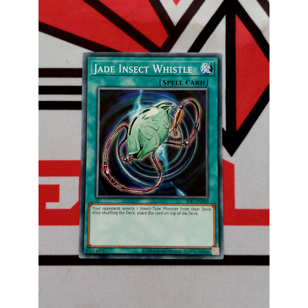[ Đỗ Lạc Shop ] Thẻ Bài Yugioh Spell Jade Insect Whistle - IOC-EN100 ...