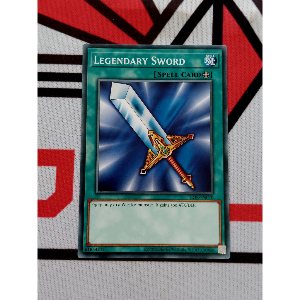 [ Đỗ Lạc Shop ] Thẻ Bài Yugioh Spell Legendary Sword - LOB-EN040 ...