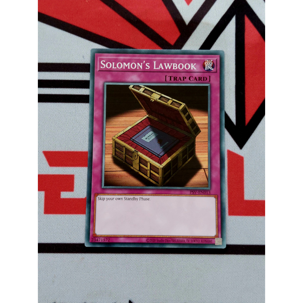 [ Đỗ Lạc Shop ] Thẻ Bài Yugioh Trap Solomon's Lawbook - PSV-EN013 ...