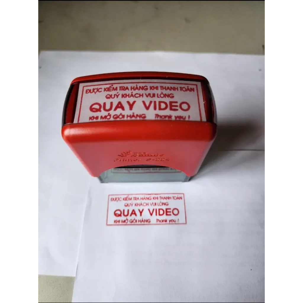 Khắc Con Dấu, Dấu Mộc CHO KHÁCH KIỂM TRA HÀNG Mẫu Mã Hiện Đại Gọn Đẹp ...