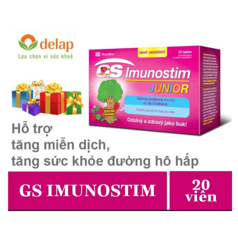 GS Imunostim Junior - Giúp bé tăng cường sức đề kháng, phòng ngừa cảm ...