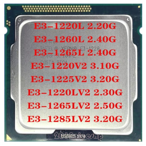 Cpu cũ xeon e3 1220v2 / e3 1220LV2 / e3 1265LV2 / e3 1285LV2 ngang i5 ...