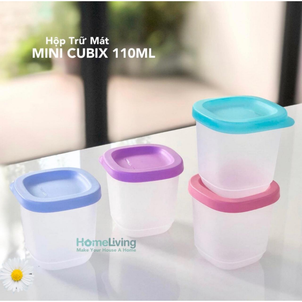 Mini Cubic 110ml Tupperware | Shopee Việt Nam