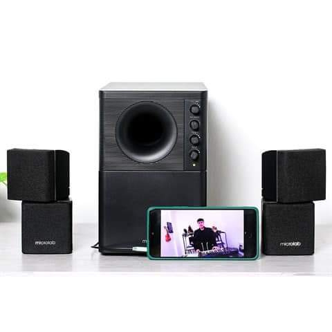 Loa Microlab X2 - 2.1 - Hàng chính hãng đã sư dụng | Shopee Việt Nam