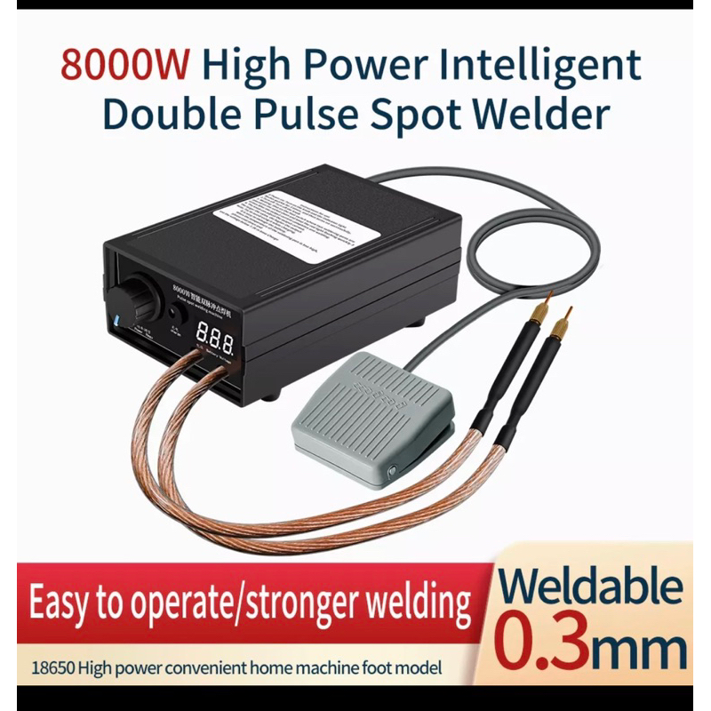 Máy hàn cell pin 5000w -8000W tích hợp pin, hãn kẽm 1mm 1.5mm 2mm 2.5mm ...