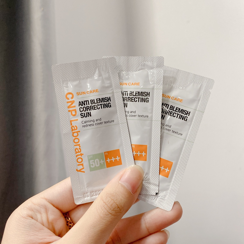 Combo 3 gói kem chống nắng CNP Laboratory Tone-Up Protection Sun SPF42 ...