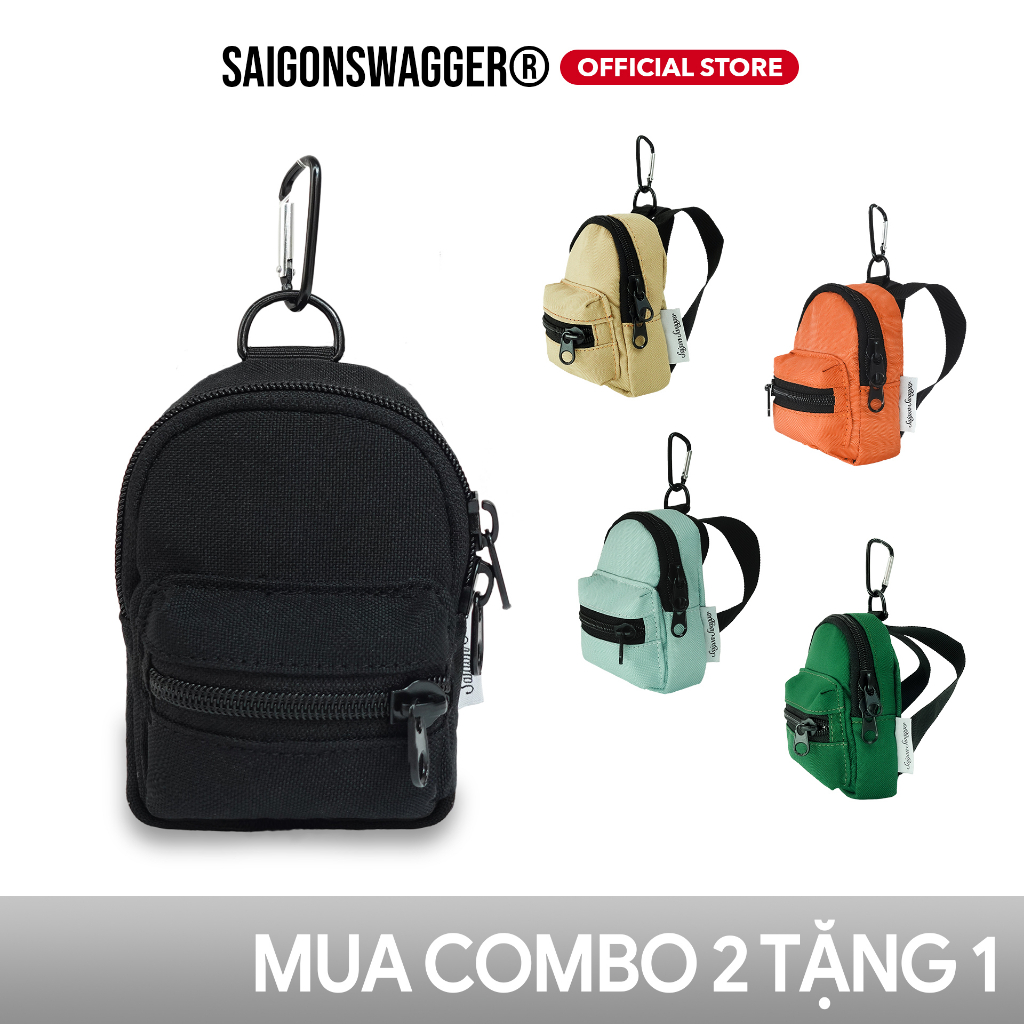 Móc khoá balo mini SAIGON SWAGGER® SGS POCKET BACKPACK KEYCHAIN® | Shopee Việt Nam