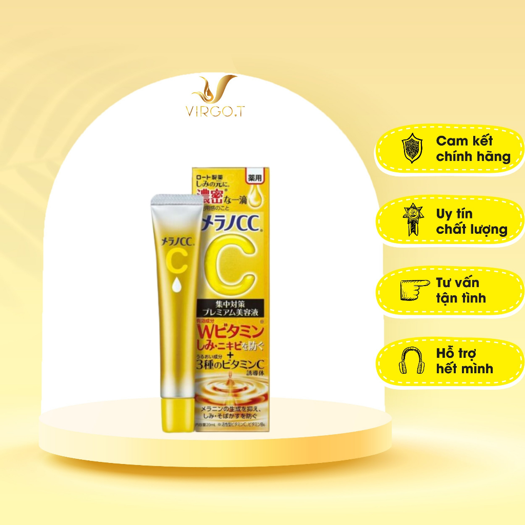 [Mẫu Mới Premium] Serum Melano CC Premium Vitamin C, E Hỗ Trợ Ngừa Mụn ...