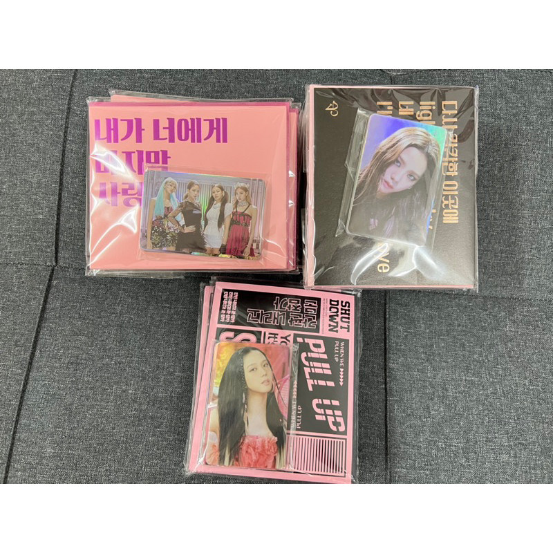 [OFFICIAL, CÓ SẴN] Thẻ bài BLACKPINK - Bộ ảnh Lyrics Card + Photocard ...