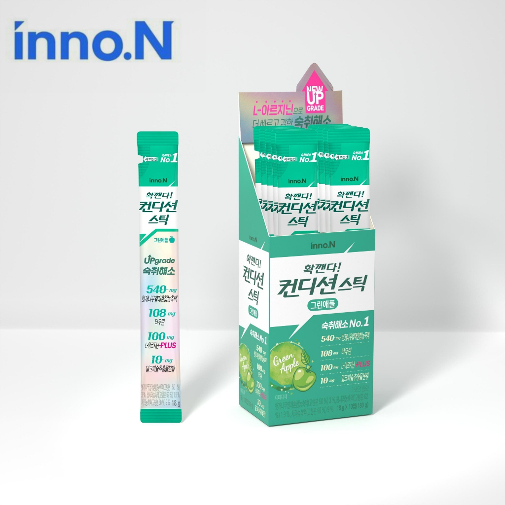 Thạch Giải Rượu Inno.N Condition Stick Chiết Xuất Khúng Khéng Vị Táo ...
