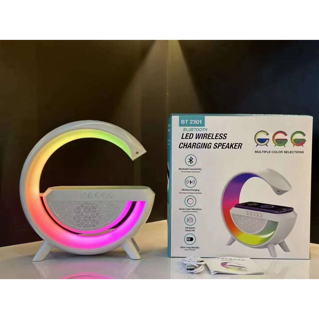 Loa Bluetooth Sạc Ko Dây Đèn Tạo Không Khí 3in1 BT 2301. | Shopee Việt Nam