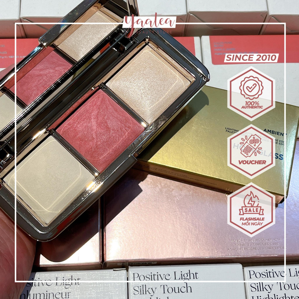 Bảng Highlight Hourglass Ambient 3 Ô - Rose Edit | Shopee Việt Nam
