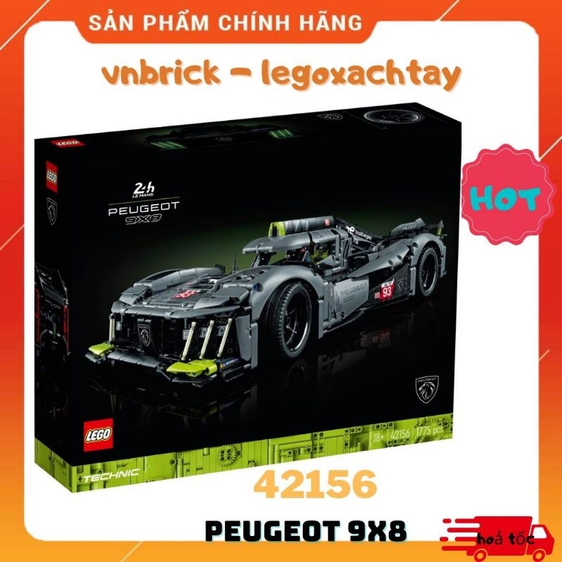 LEGO TECHNIC 42156 Siêu Xe Peugeot 9x8 | Shopee Việt Nam
