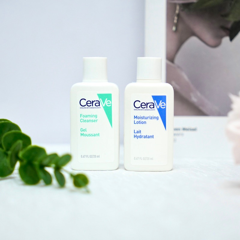 ( Minisize 20ml/30ml) Sữa rửa mặt cerave foaming facial cleanser da dầu ...