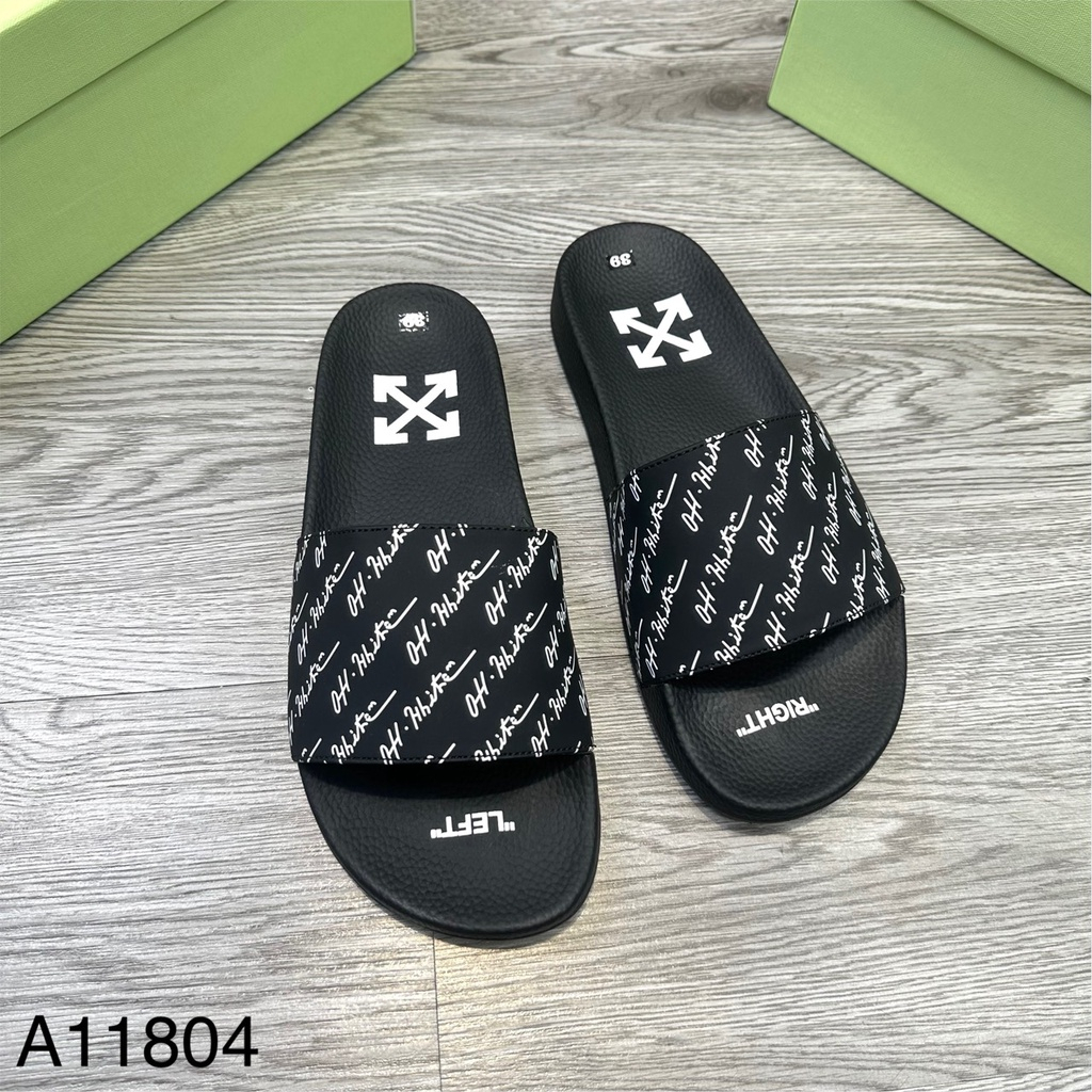 Dép nam OFF-WHITE cao cấp 3 màu, đế pu cao cấp | Shopee Việt Nam