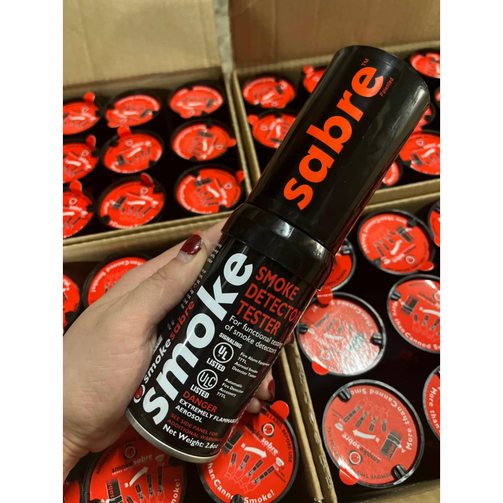 Chai Xịt Test Đầu Báo Khói Đen Smoke Sabre | Shopee Việt Nam
