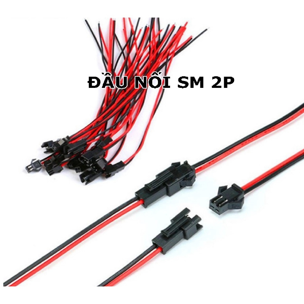 1 cặp cáp JST SM 2P (Jack JST SM 2 Pin) (dây đực + dây cái) | Shopee Việt Nam