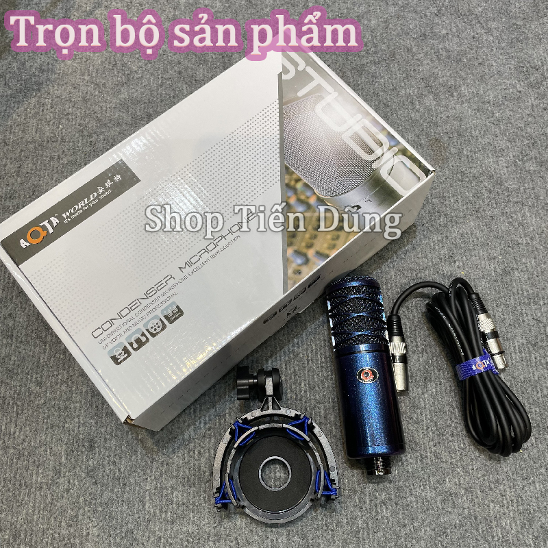 Mic thu âm S1 chạy nguồn 48v cho âm thanh chất lượng - Micro livestream ...