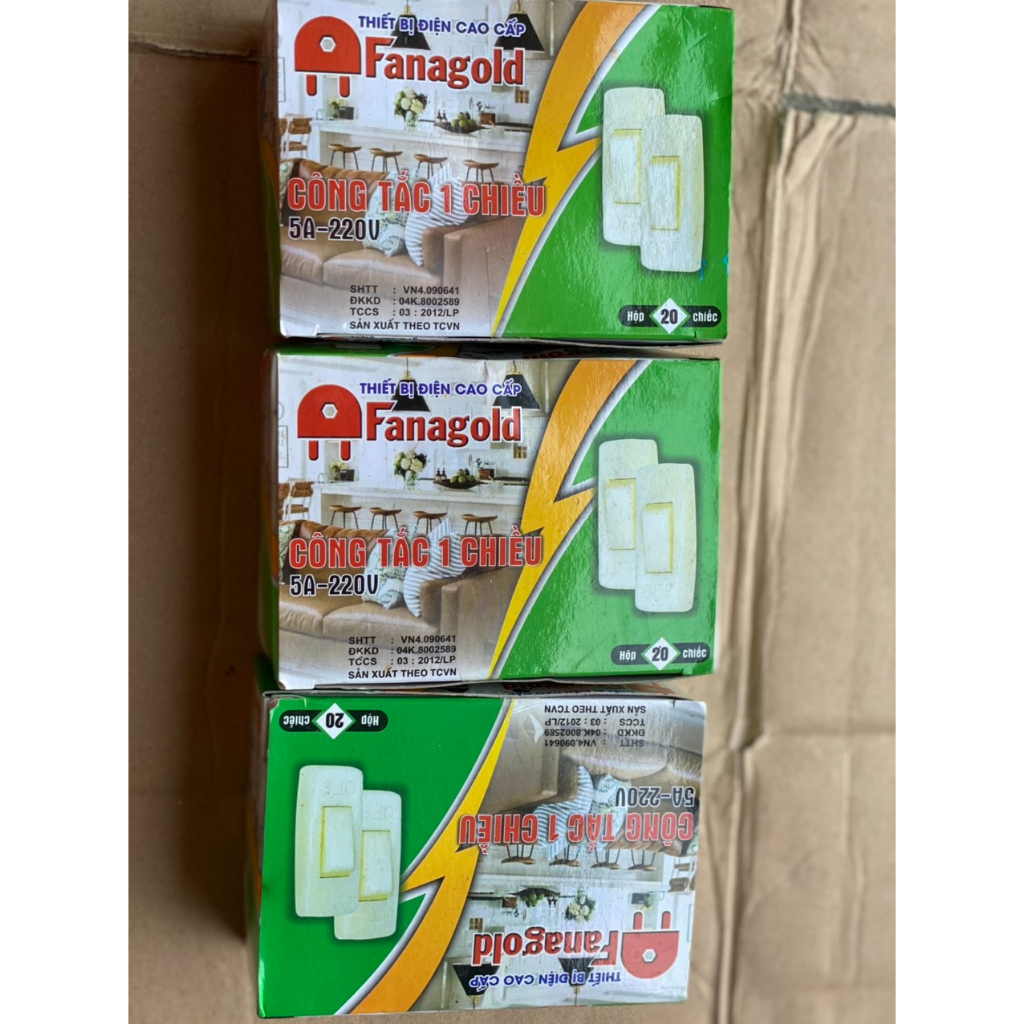 Công tắc nhót , Công tắc treo (Công tắc 1 chiều) 5A-220V -Fanagold ...