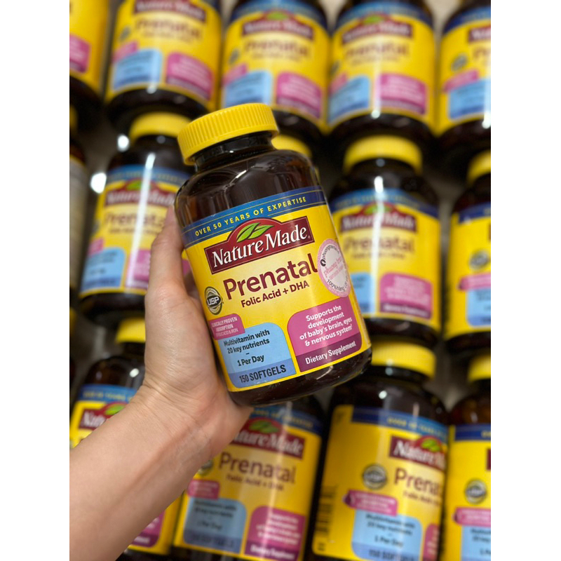 Nature Made Prenatal Multi + DHA - Vitamin Tổng Hợp Cho Bà Bầu Của Mỹ ...