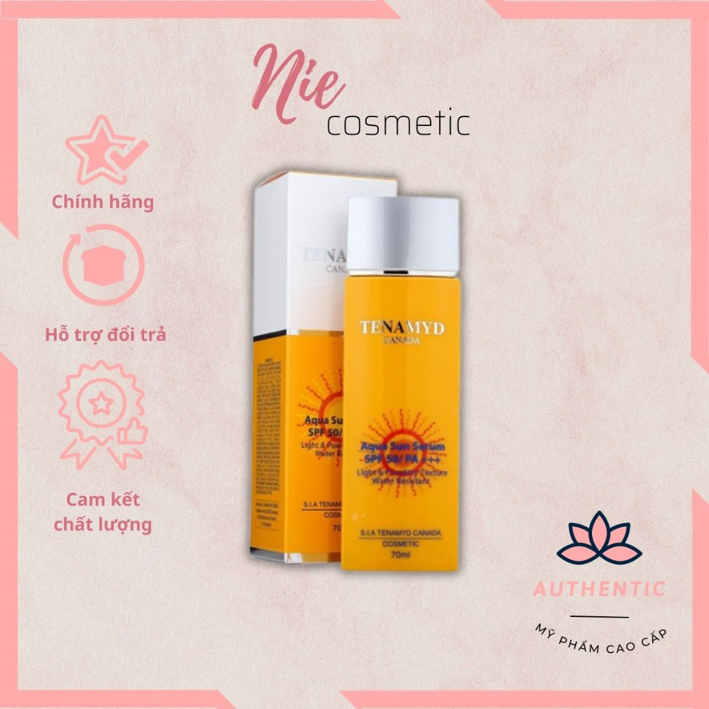 [CHÍNH HÃNG] Huyết Thanh Chống Nắng Tenamyd SPF 50/PA+++ Aqua Sun Serum ...