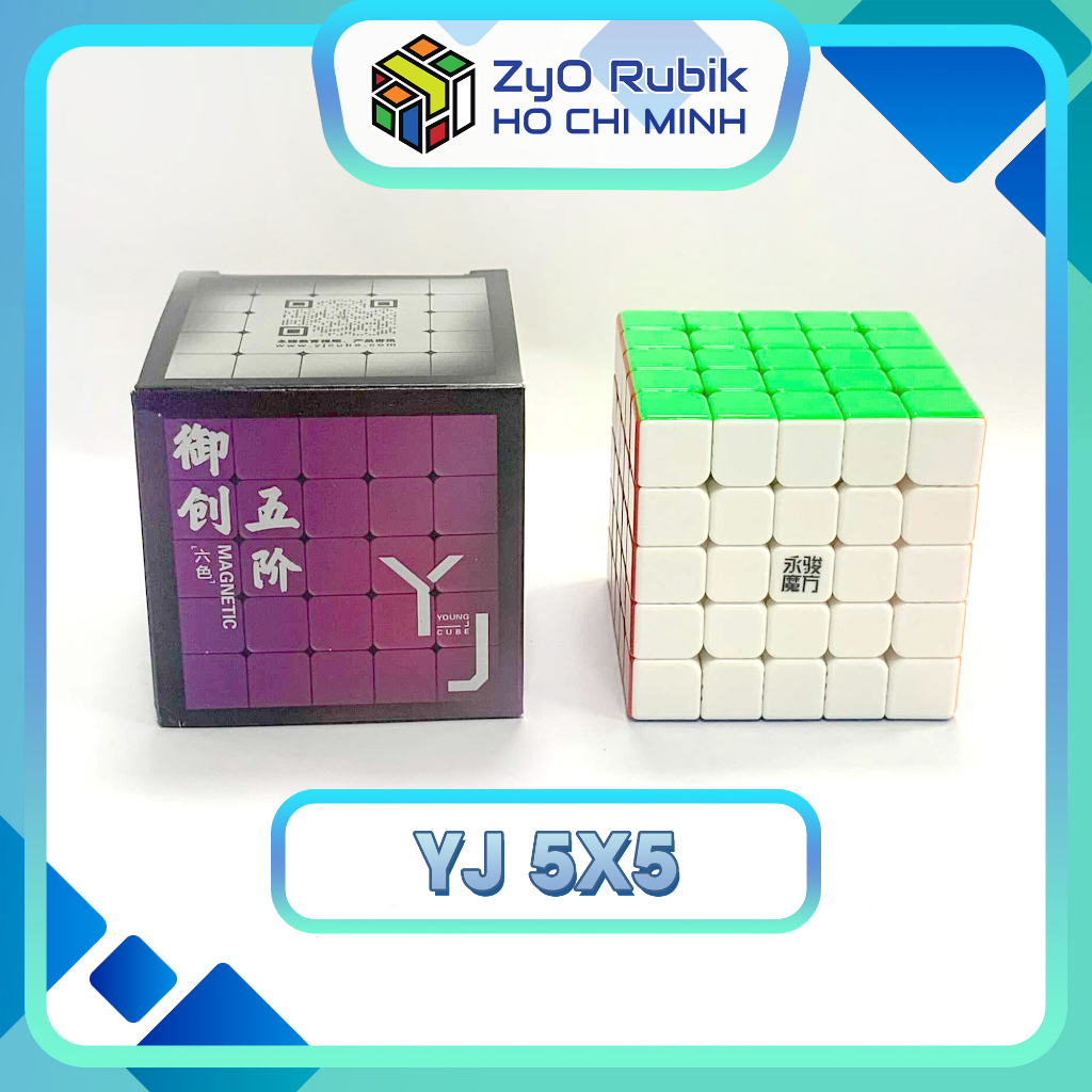 Rubik YJ 5x5 V2M Có Nam Châm Stickerless - Đồ Chơi Phát Triển Trí Tuệ ...