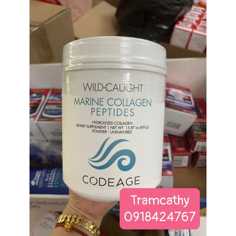 Bột Collagen Codeage săn chắc da chống lão hóa Wild Caught Marine ...