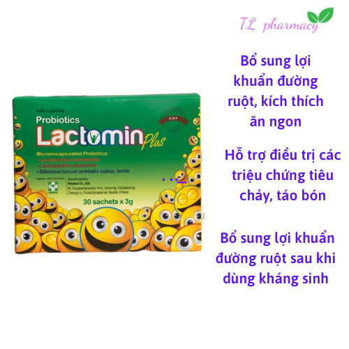 Cốm vi sinh Lactomin Plus Hàn Quốc 30 gói Quaythuocthanhlam Q72 ...