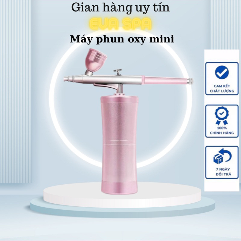Máy Phun Oxy Mini Cực Khỏe Có Tích Điện, Máy Phun Sơn Omber Nail Siêu ...
