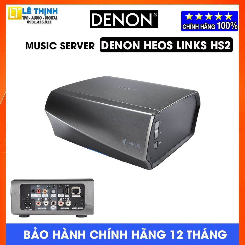 Đầu phát nhạc số Denon HEOS LINK HS2 - Chính hãng - Bảo hành 12 tháng ...