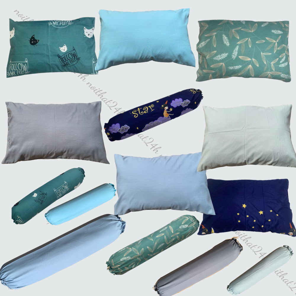 Áo Gối Nằm, Vỏ Gối Ôm Size 40 x 60cm, 45 x 60cm, 50 x 70cm, 35 x 100cm ...