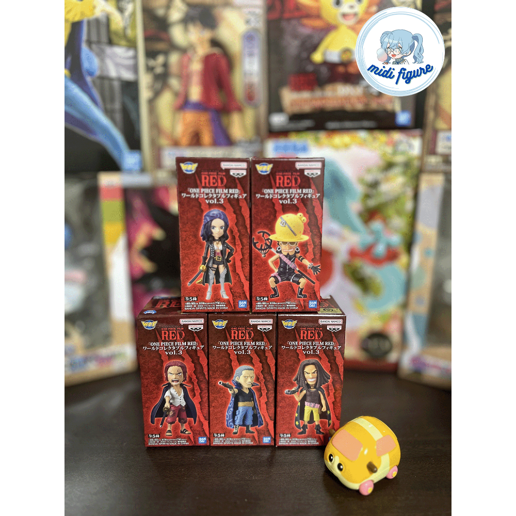 Mô Hình Chính Hãng ONE PIECE WCF Red Vol 3 | Shopee Việt Nam