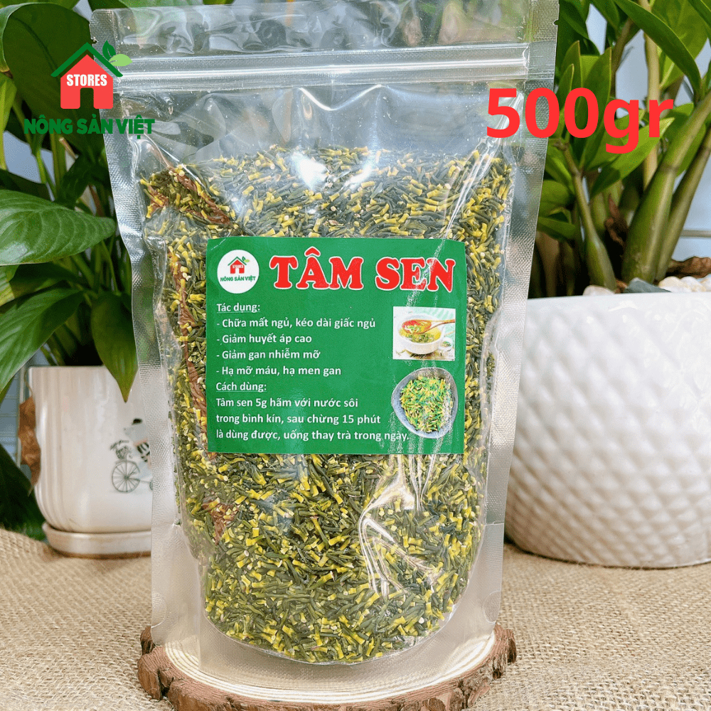 Tim Sen Khô ( Tâm Sen ) Loại Thượng Hạng 500gr - Giup An Thần Ngủ Ngon ...