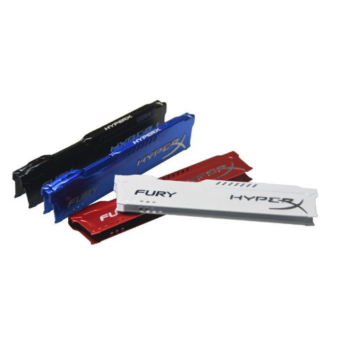 Tản Nhiệt Ram Fury HyperX - RAM DDR2, DDR3, DDR4 - Chất liệu nhôm, Logo chữ nổi - Tặng kèm 2 ...