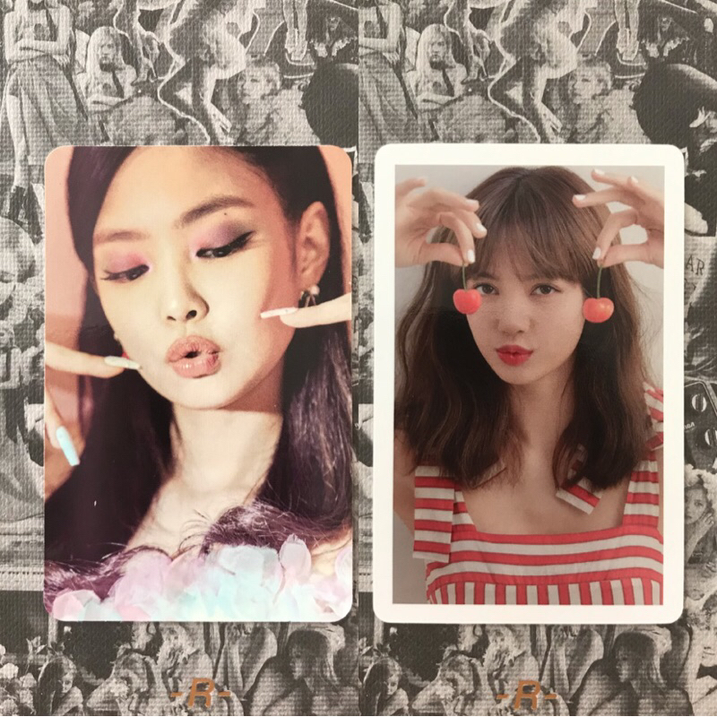 [Official + Toploader]Blackpink | Card Jen The Album Photobook 4+1 ...