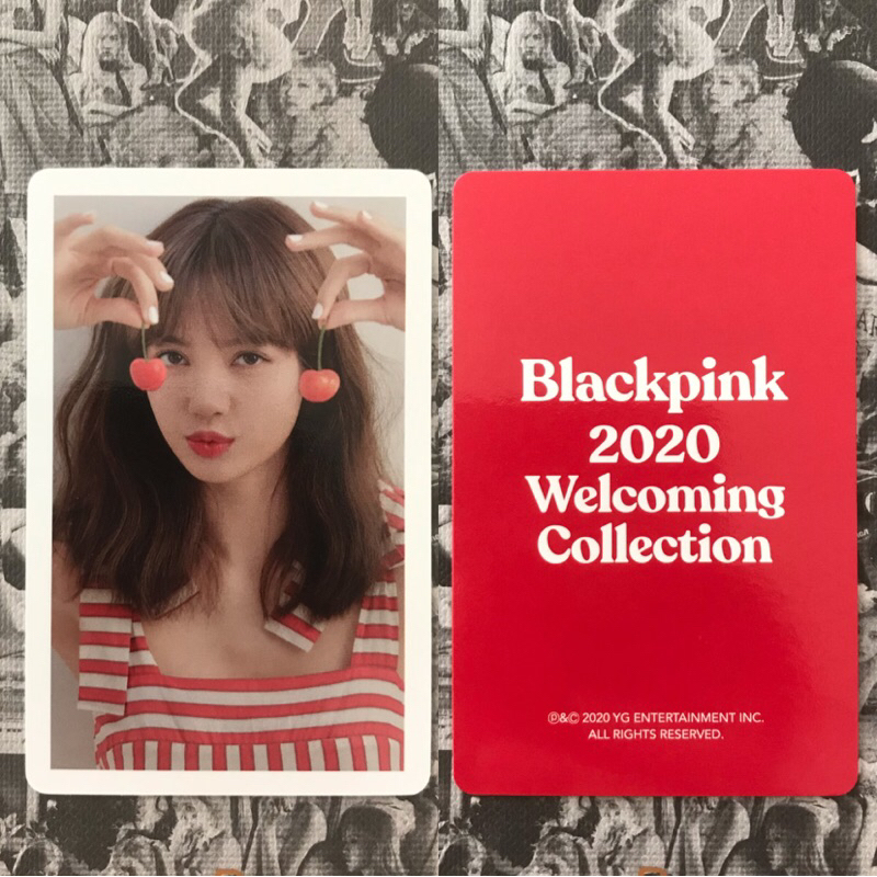 [Official + Toploader]Blackpink | Card Jen The Album Photobook 4+1 ...