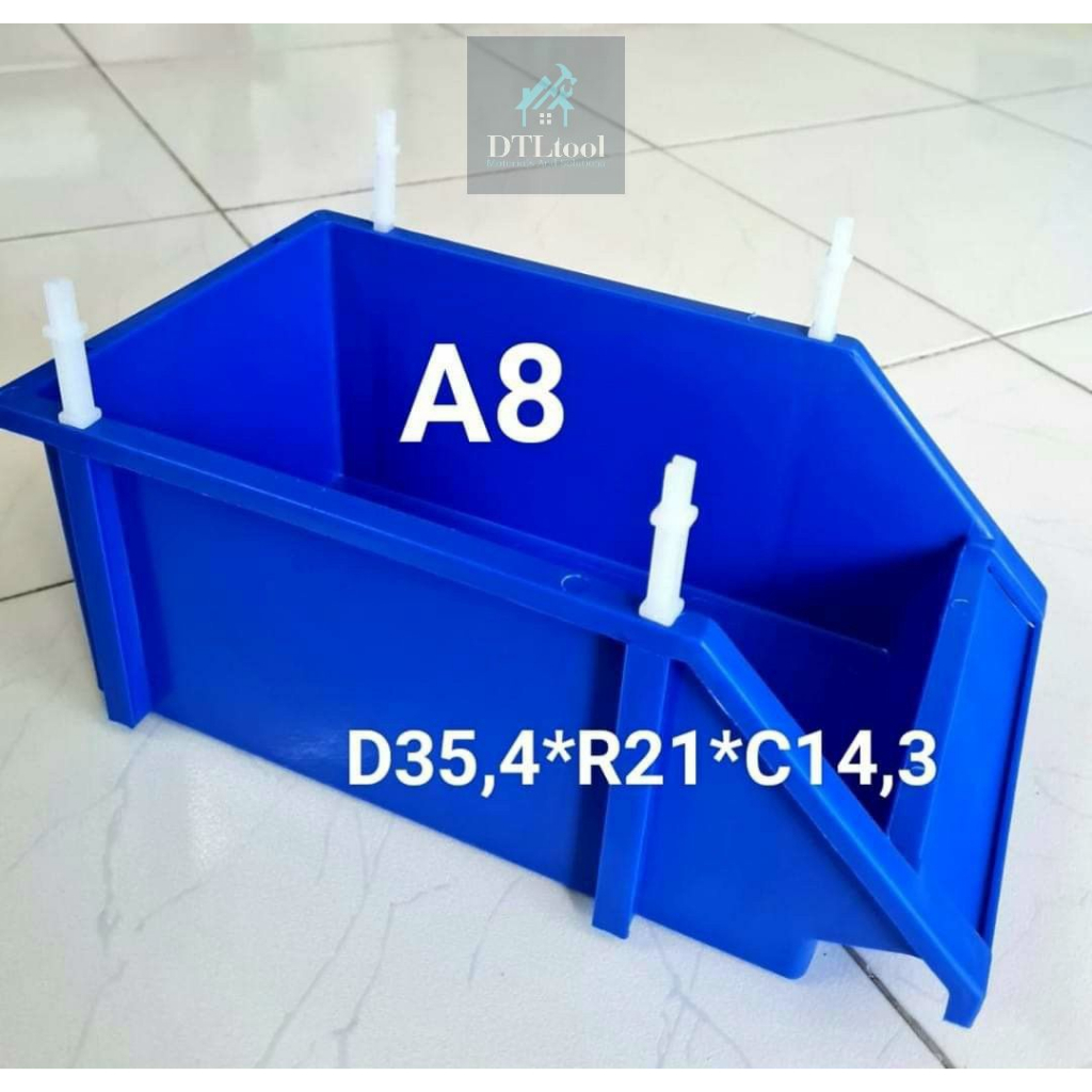 Khay A8. Khay nhựa đựng linh kiện điện tử, ốc vít xe máy, bo mạch điện thoại. Kệ nhựa đưng đồ ...