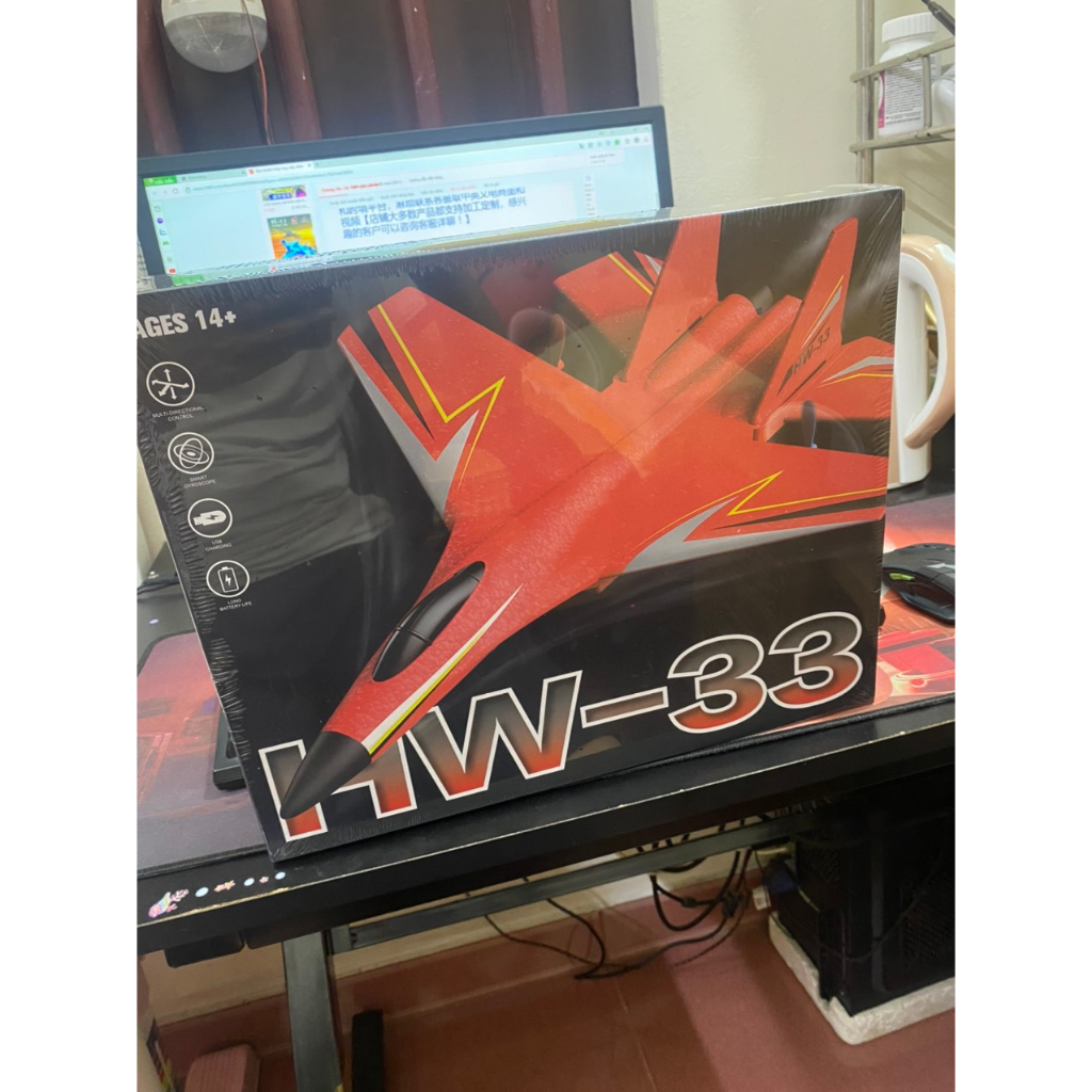 Máy bay điều khiển từ xa HW-33 có bộ điều khiển 2.4Hz | Shopee Việt Nam
