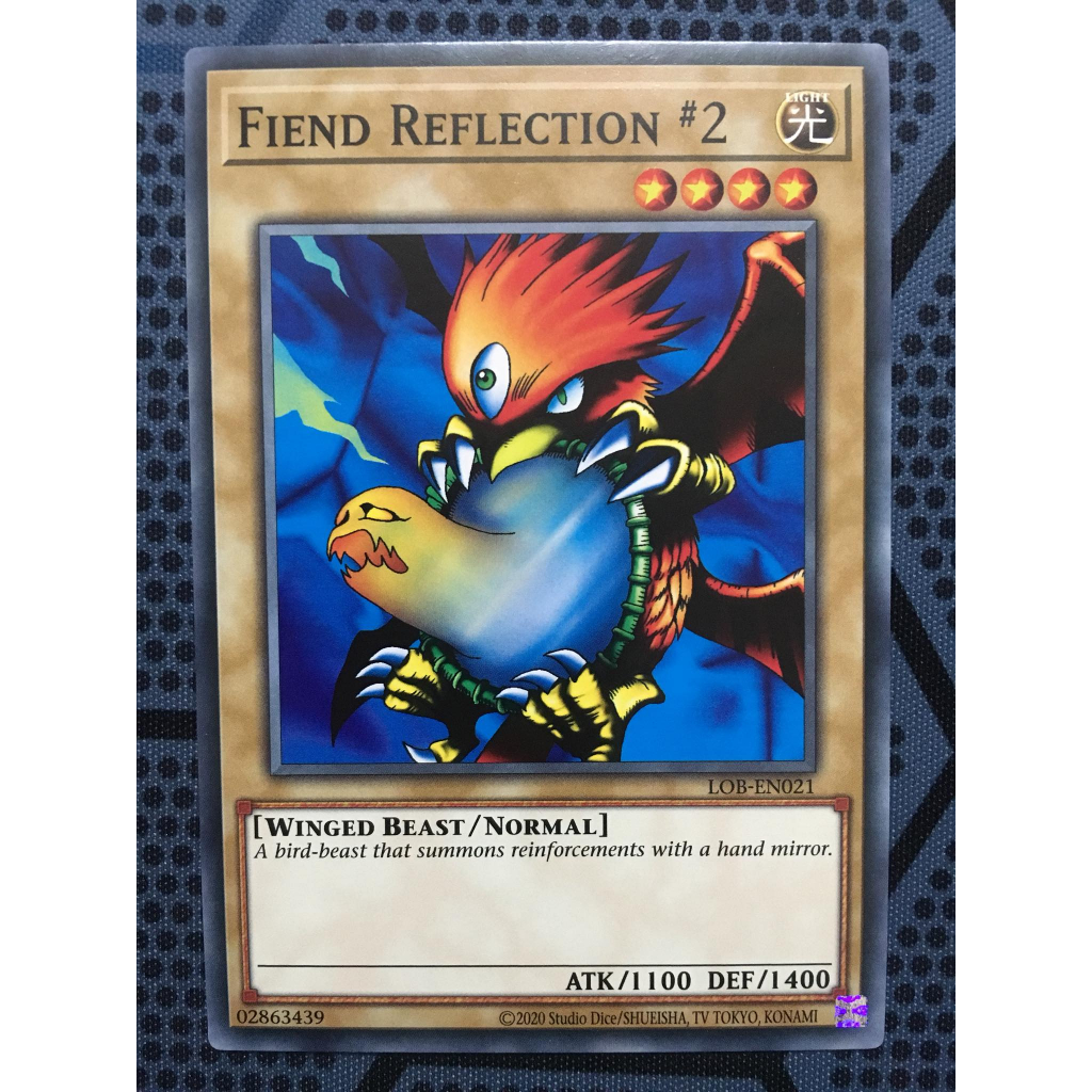Bài yugioh thời đầu duel monster - Fiend Reflection #2 - LOB-EN021 ...