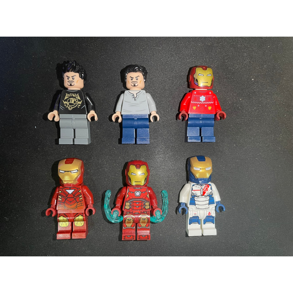 Minifigures Lego Tony Stark - Iron Man Nhân vật nhỏ Tony Stark - Người ...