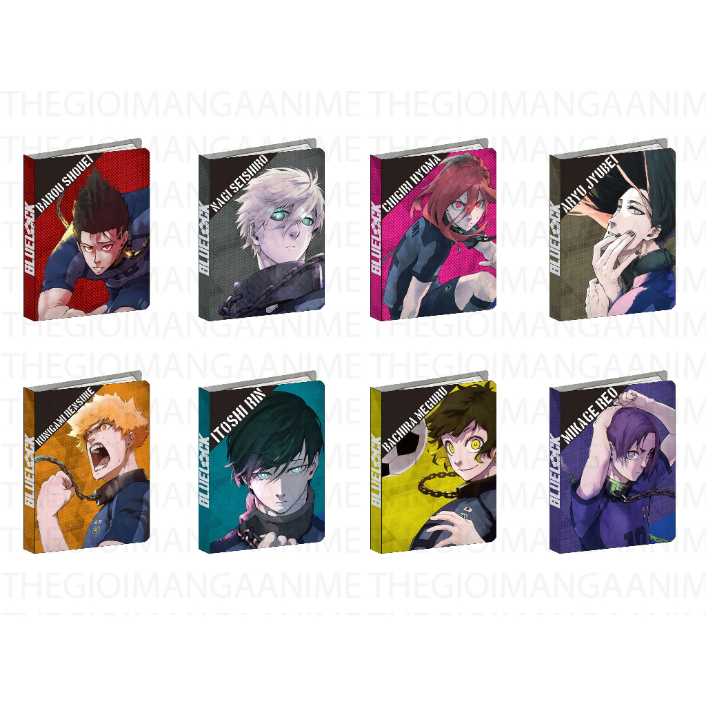 Album đựng card Blue lock các nhân vật binder A5 anime sưu tập | Shopee ...
