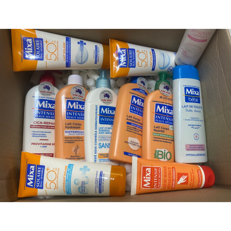 Kem dưỡng da cao cấp Mixa peaux sensibles,mixa bio,anti iritations,phục ...