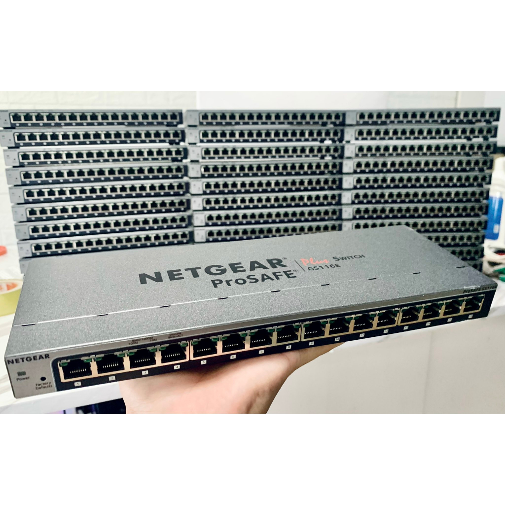 Bộ Chia Mang Lan Gigabit , chia vlan , NetGear ProSafe Plus GS108T v2 ...